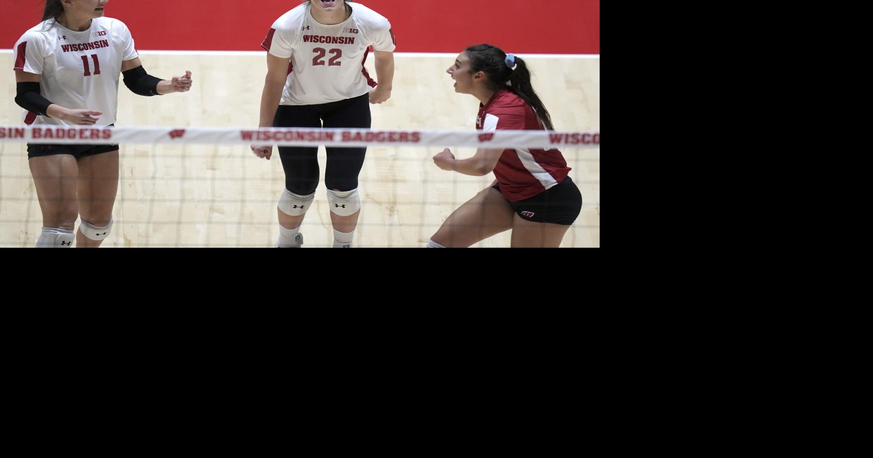 Who's in first place? Wisconsin volleyball is after sweep of Rutgers