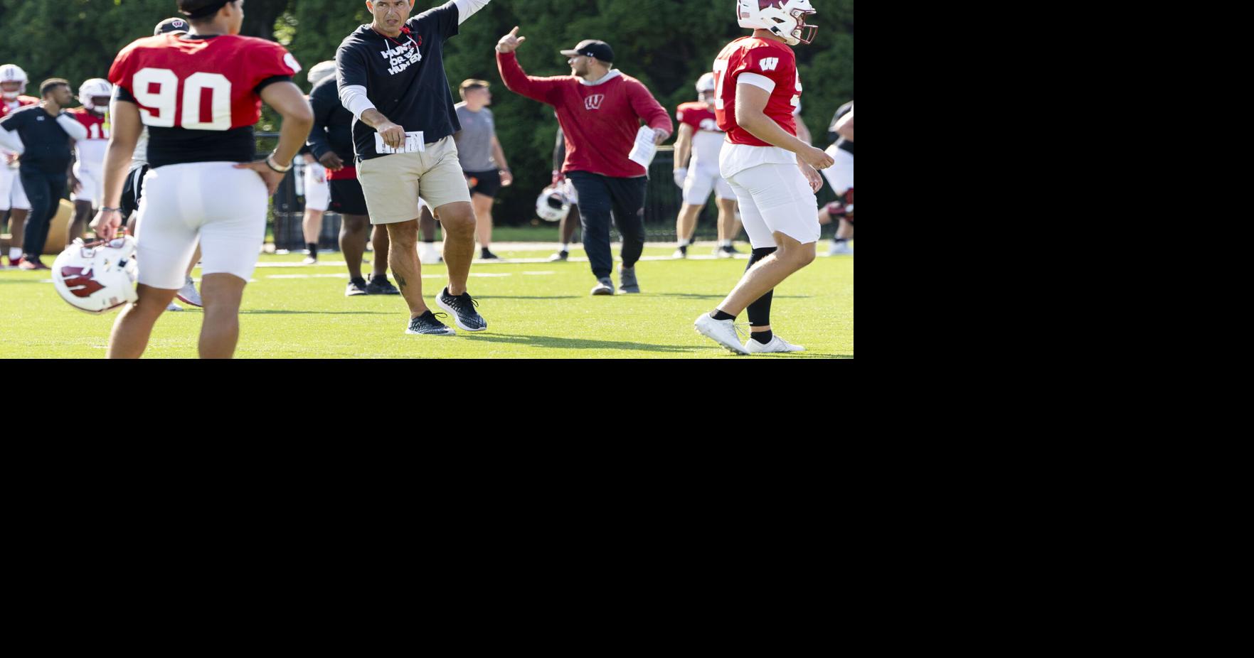 What Luke Fickell said after Wisconsin football practice