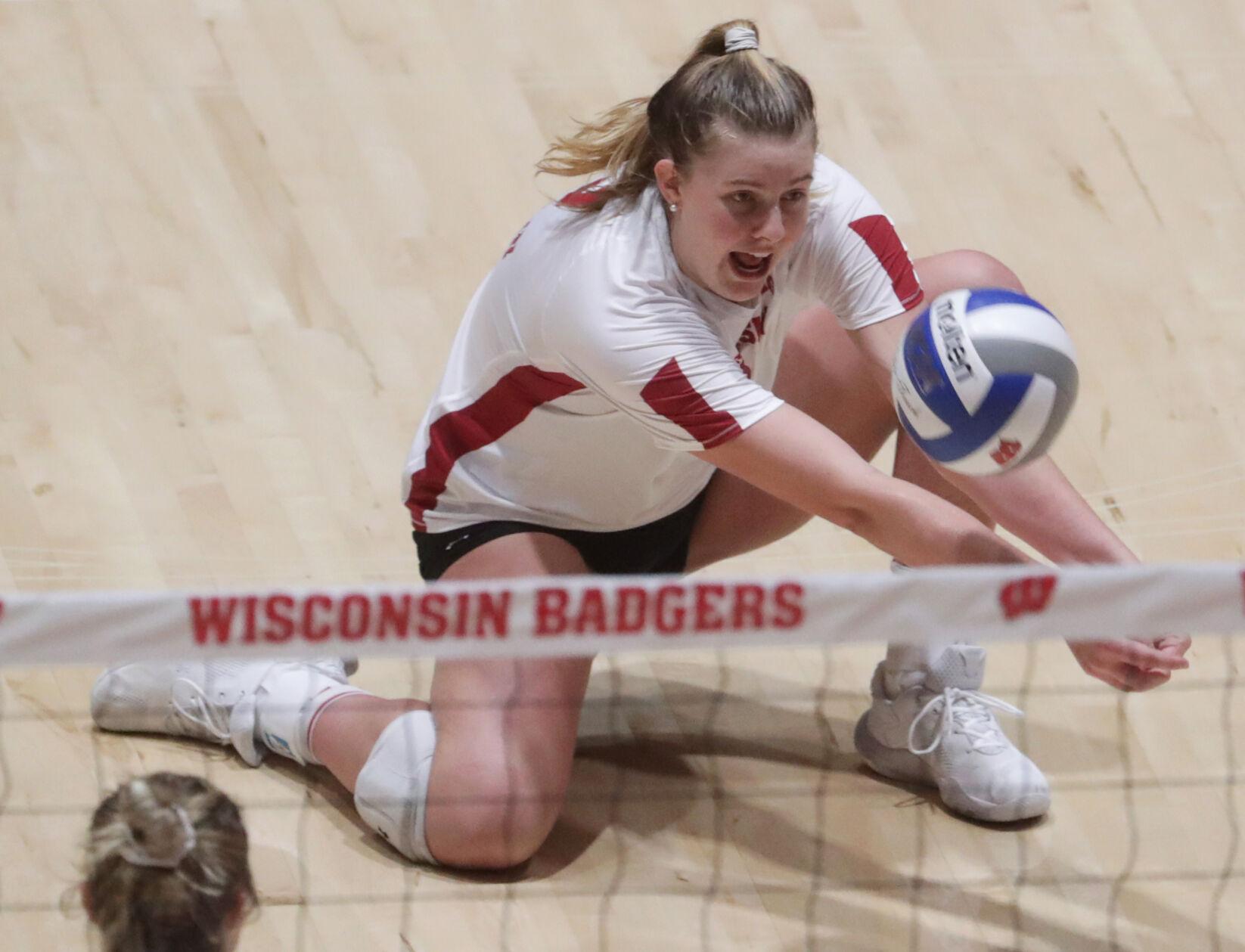 Yes, Julia Orzol is loud when she attacks the ball. No, it's not going ...