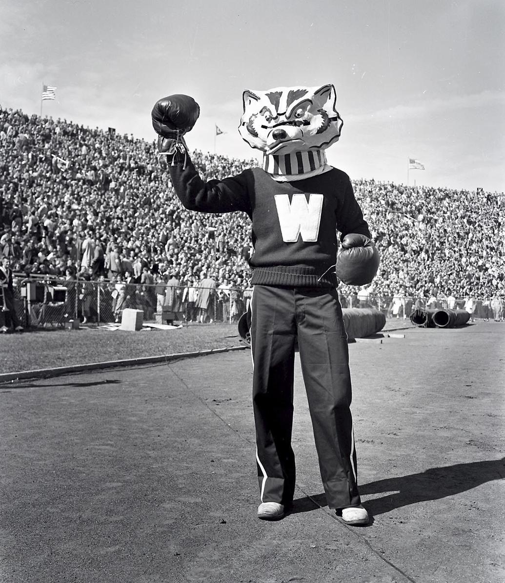 Throwback photos: The evolution of Wisconsin's Bucky Badger over the years