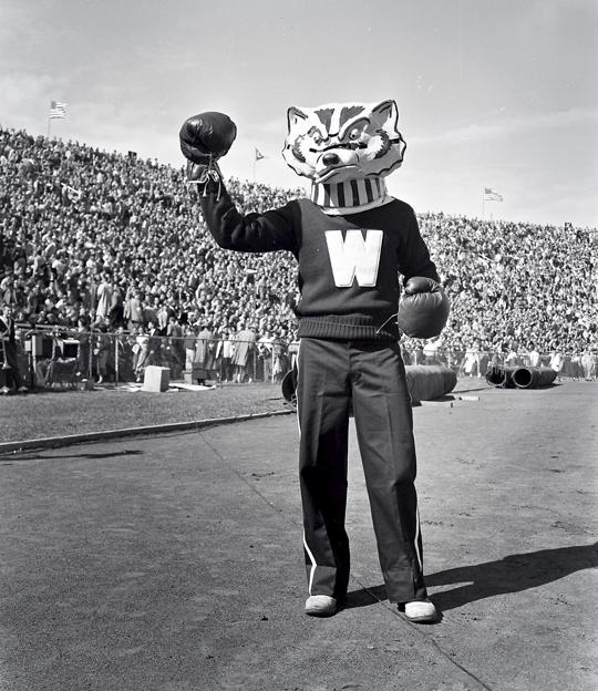 Throwback photos: The evolution of Wisconsin's Bucky Badger over the years