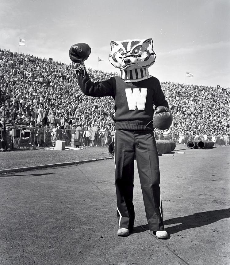 Throwback photos: The evolution of Wisconsin's Bucky Badger over the years