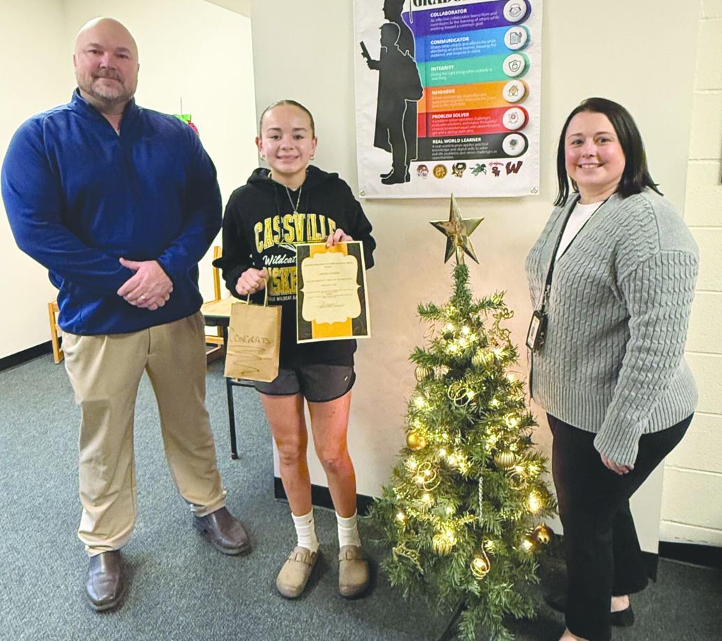 November Student of the Month at CMS | News | barrycountyadvertiser.com
