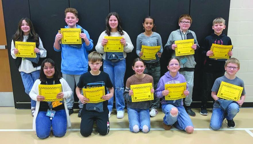 Cassville Intermediate January Students of the Month | News ...