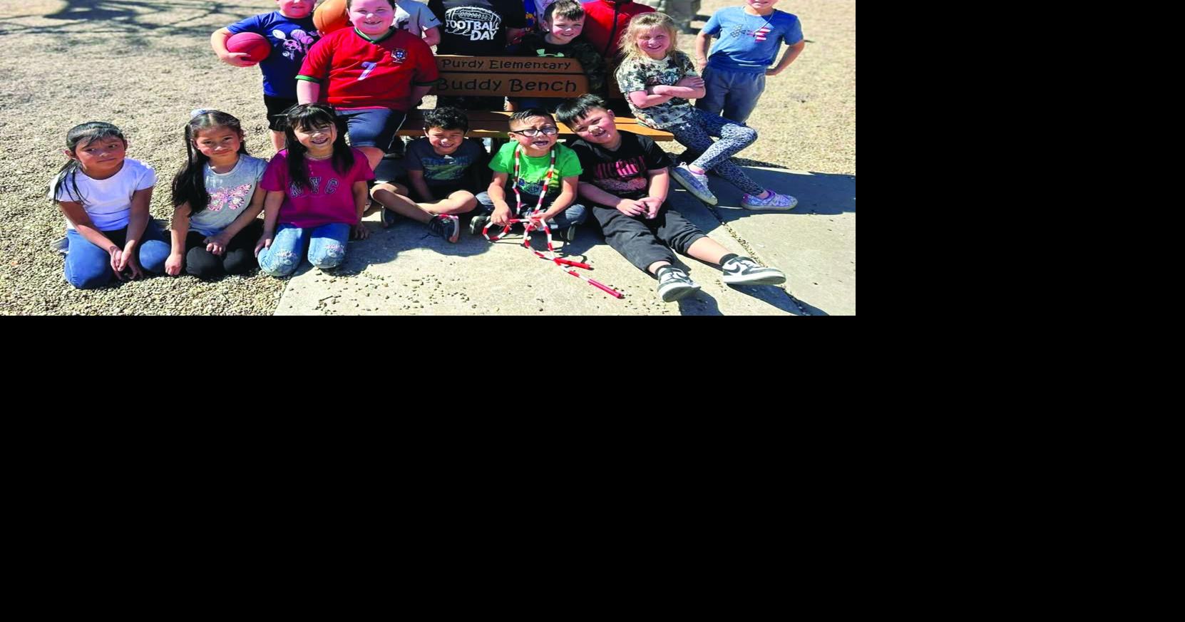 Buddy Benches create a legacy of kindness for the Purdy School District ...