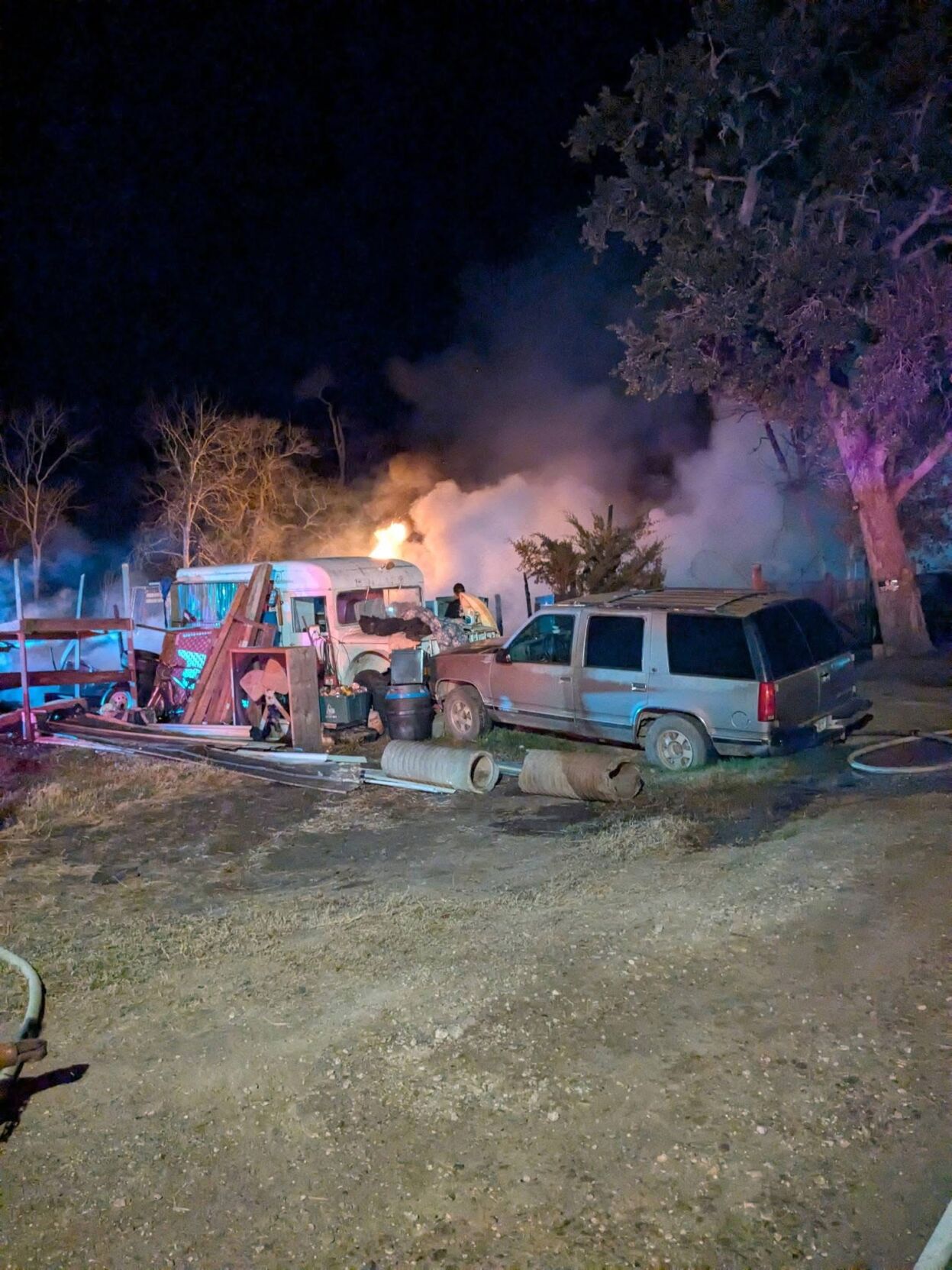 Exploding propane, ammunition complicate Mobile Home fire in Sargent ...