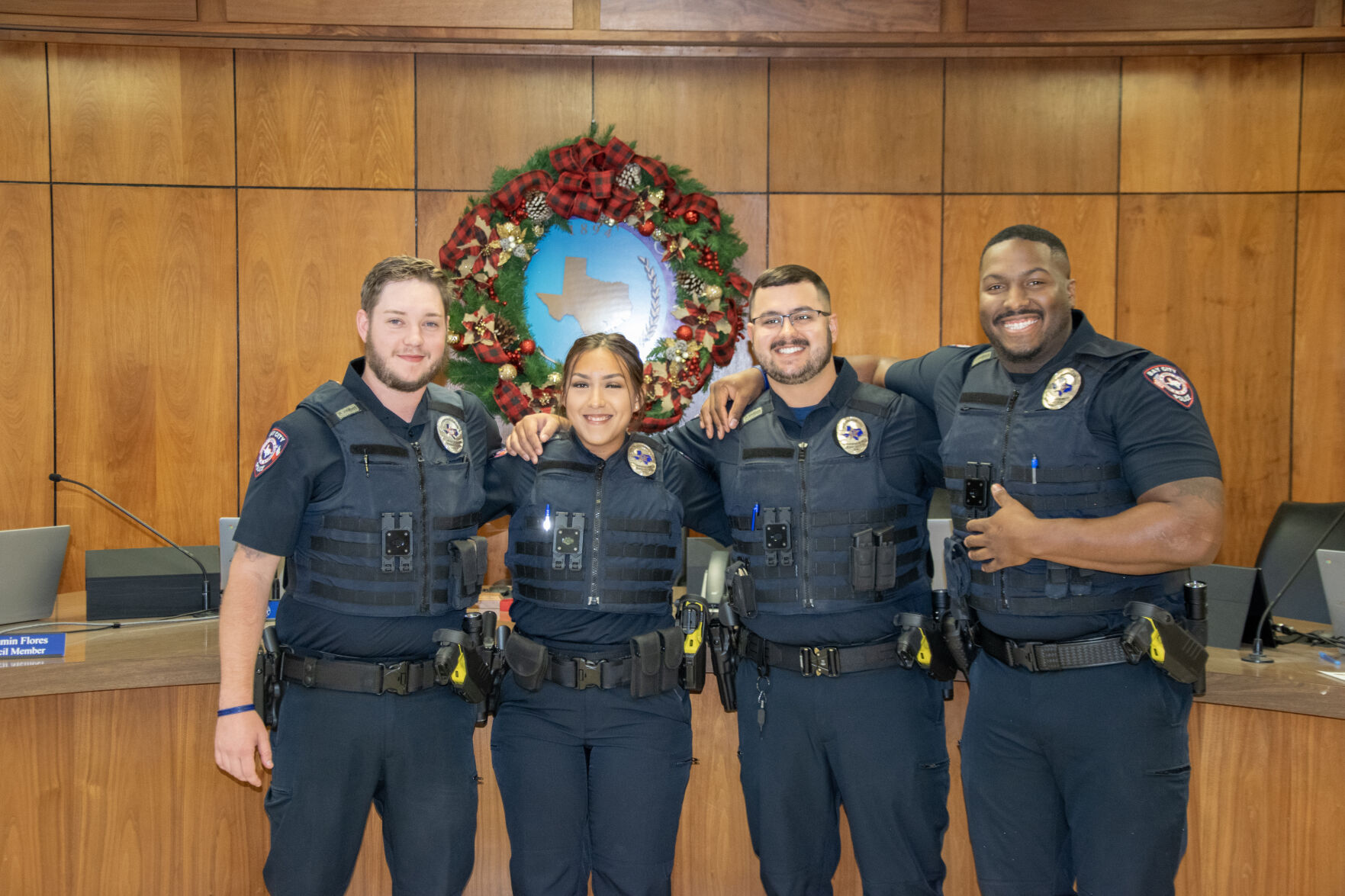 Bay City Police Department welcomes four new officers at academy ...