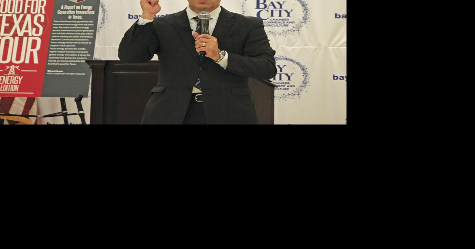 Comptroller Glenn Hegar visits Matagorda County during energy tour stop ...