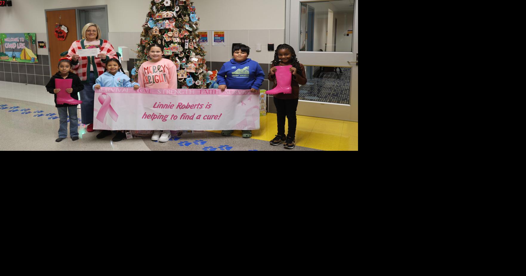 Linnie Roberts raises $1,600 for breast cancer awareness | News ...