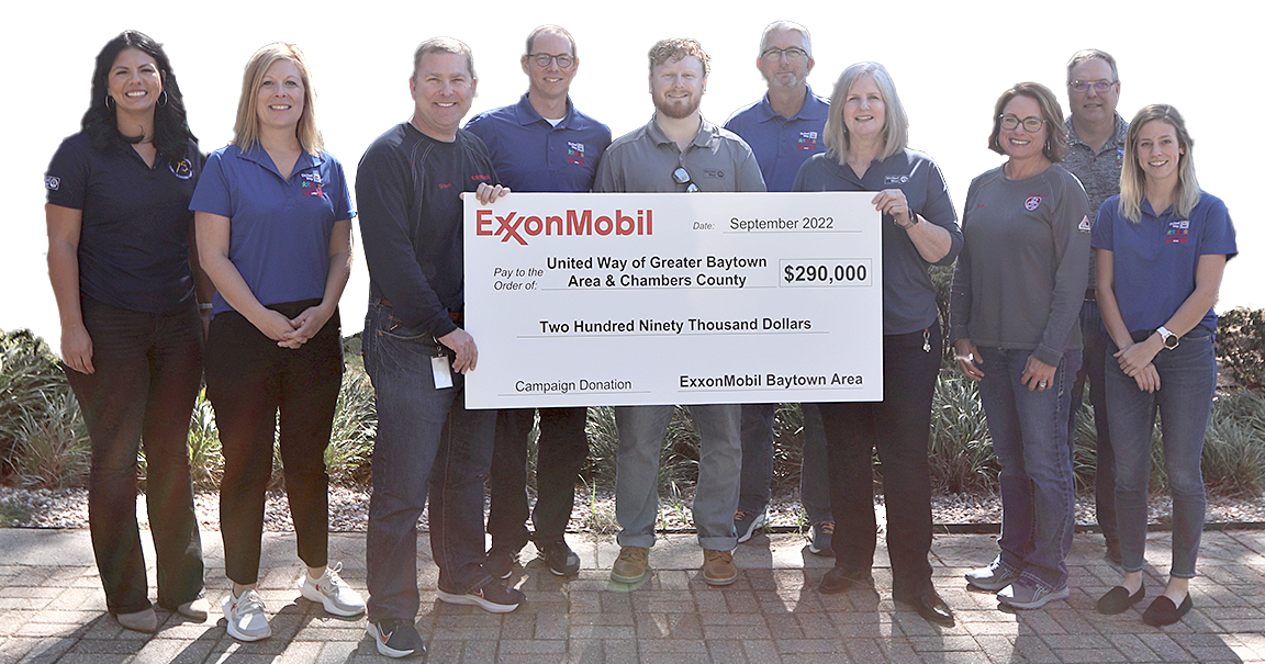 ExxonMobil makes annual donation to United Way | Local | baytownsun.com