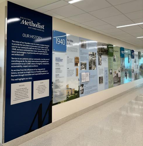 Hospital History Wall unveiled | Local | baytownsun.com
