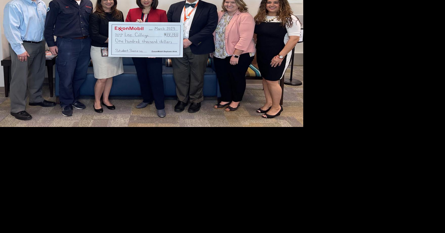 ExxonMobil gives $100,000 to Lee College | Local | baytownsun.com