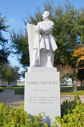 Out of storage – Ashbel Smith historical marker finds new home | News ...