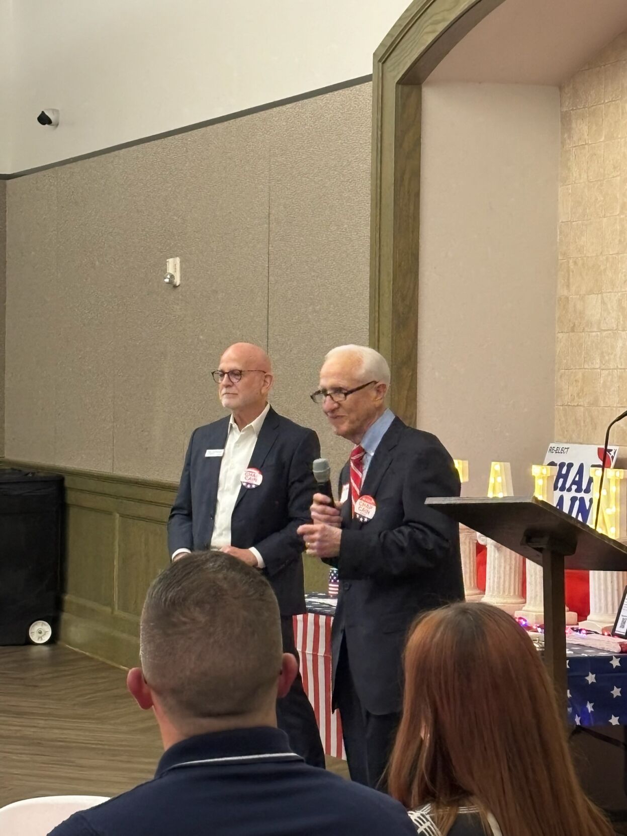 Linebaugh hosts Meet-n-Greet for Judge Chap Cain III | News ...