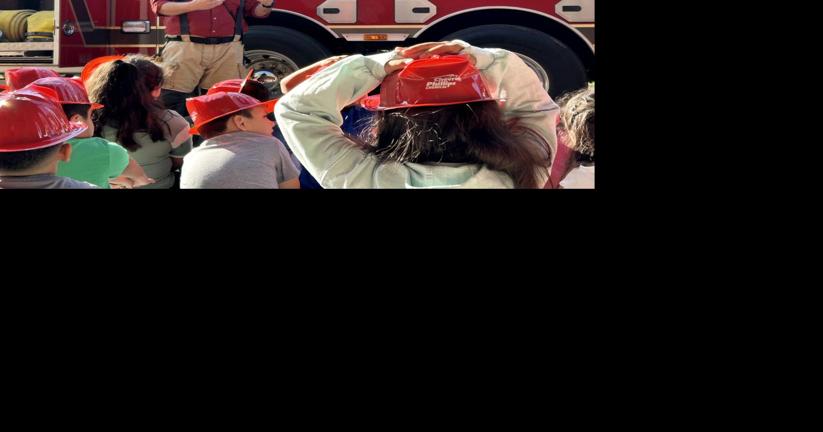 CPChem emergency response team teaches fire safety at elementary ...