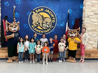 San Jacinto Elementary receive new mascots | Local | baytownsun.com