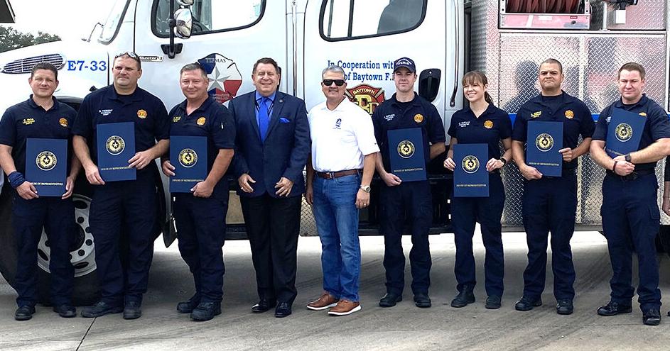 BFD firefighters honored upon return from battling wildfires | News ...