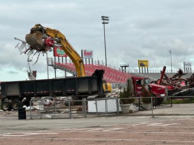 Houston Raceway Park Demolition
