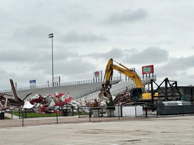 Houston Raceway Park Demolition