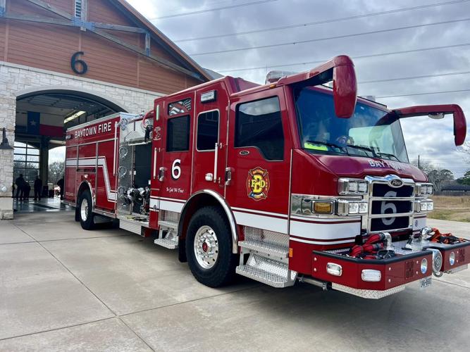 Firefighters christen new engine | Local | baytownsun.com