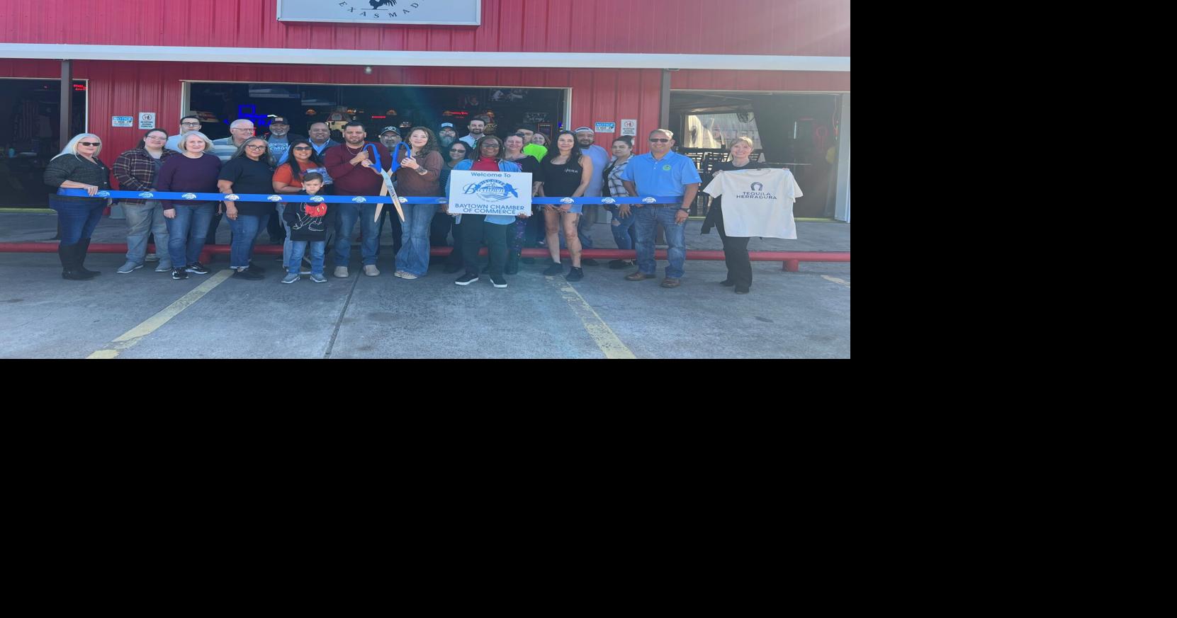 Good Times Texas Made celebrates with chamber membership with ribbon ...