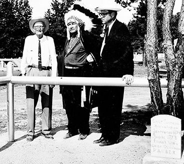Native American chief & the Captain Joe Byrd Cemetery | Lifestyle ...