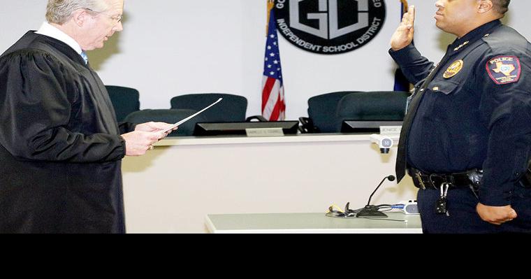 New GCCISD police chief sworn in | Community | baytownsun.com