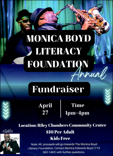 Monica Boyd Literacy Foundation to host annual fundraiser April 27 ...