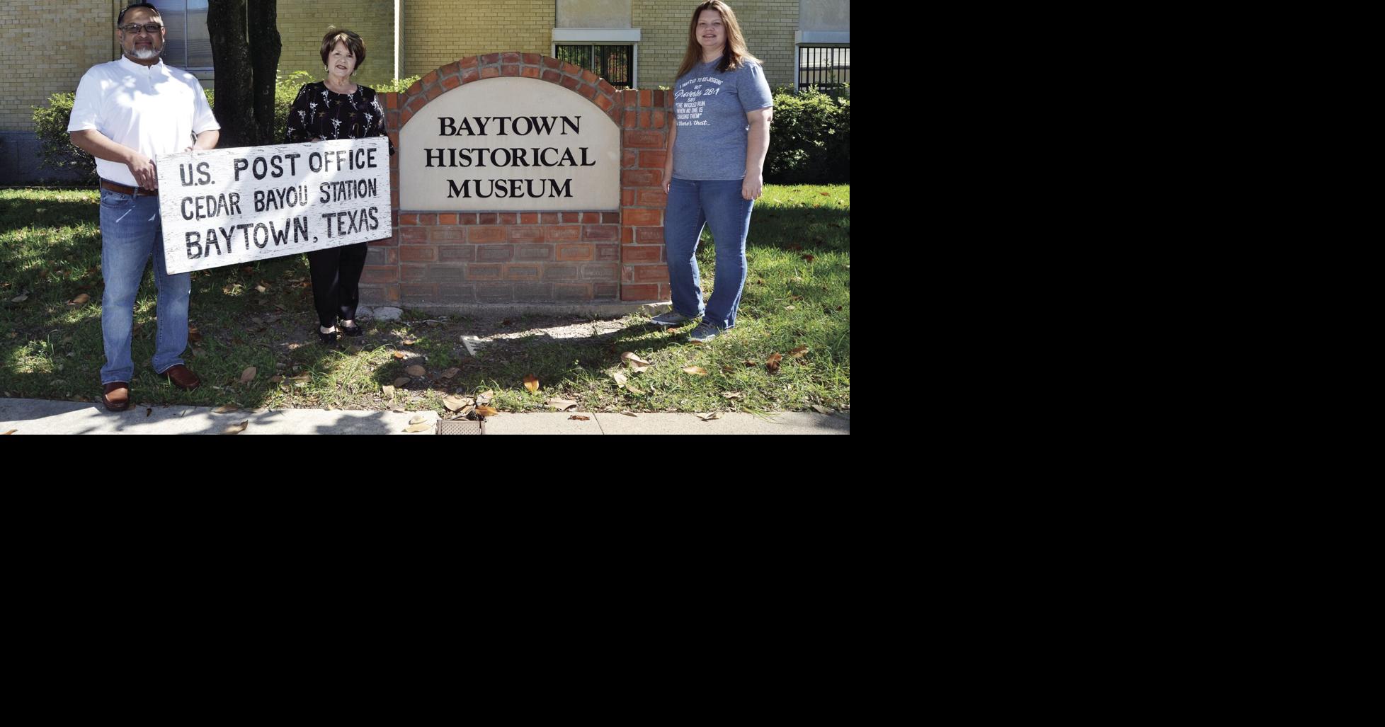 Old Cedar Bayou post office sign finds its way back home | News ...