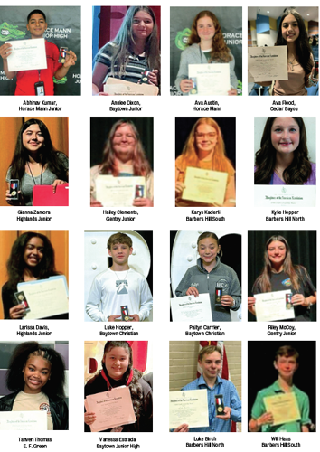 DAR awards students of character | Local | baytownsun.com