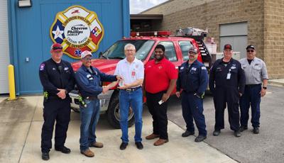 Chevron Phillips brush truck finds new home | Community | baytownsun.com