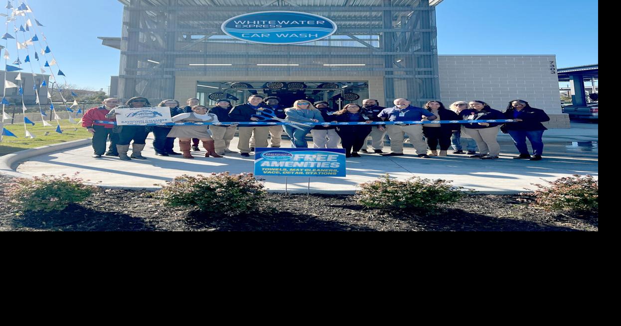 Whitewater Express Car Wash holds ribbon cutting | Local | baytownsun.com