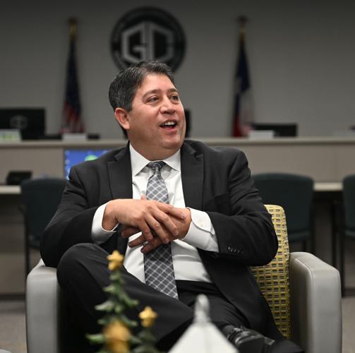 New Goose Creek CISD superintendent Joe Rodriguez introduced at meet ...