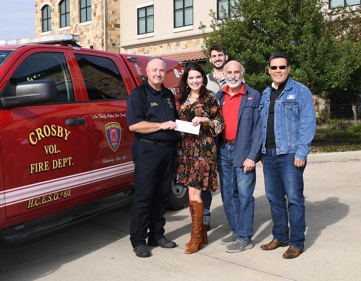 Wismer Distributing donates to Crosby Volunteer Fire Department ...
