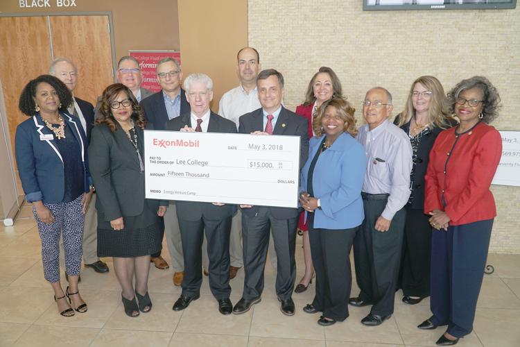 Lee College honors ExxonMobil for partnership & contributions ...