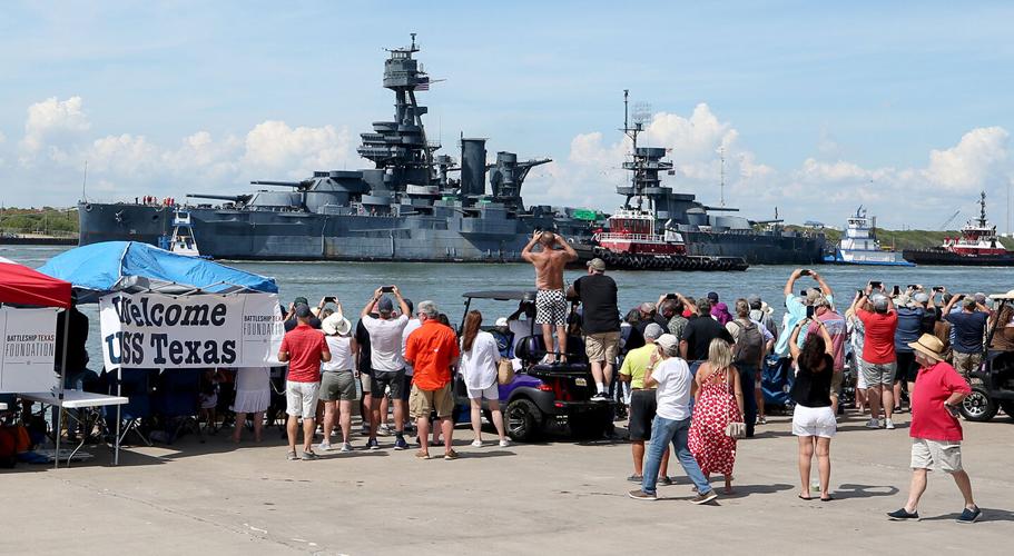 Battleship Texas Journeys For Repairs Local