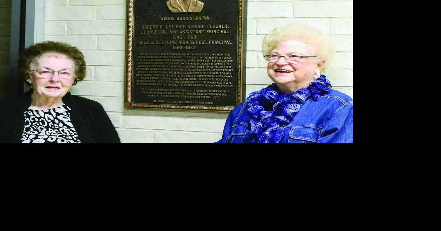 Plaque commemorates Winnie Brown | News | baytownsun.com