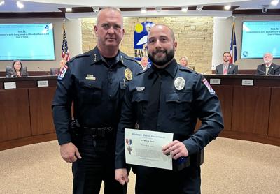 Baytown officer recognized for saving man in crisis | Local ...