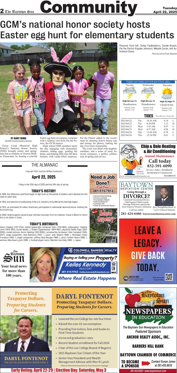 Page 02 | e-Editions | baytownsun.com