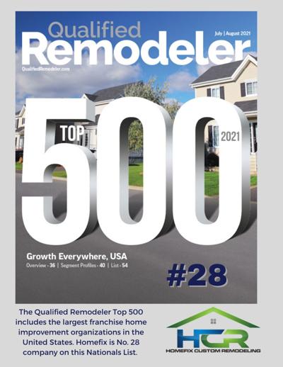 Homefix Custom Remodeling Lands on the Qualified Remodeler's List of Premier Home Remodeling ...