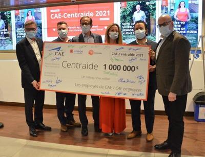 CAE and its employees raise $1 million for Centraide (United Way) for ...