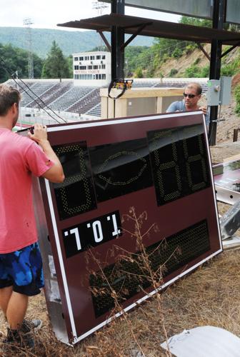 New scoreboard will be only partially installed in time for Beaver ...
