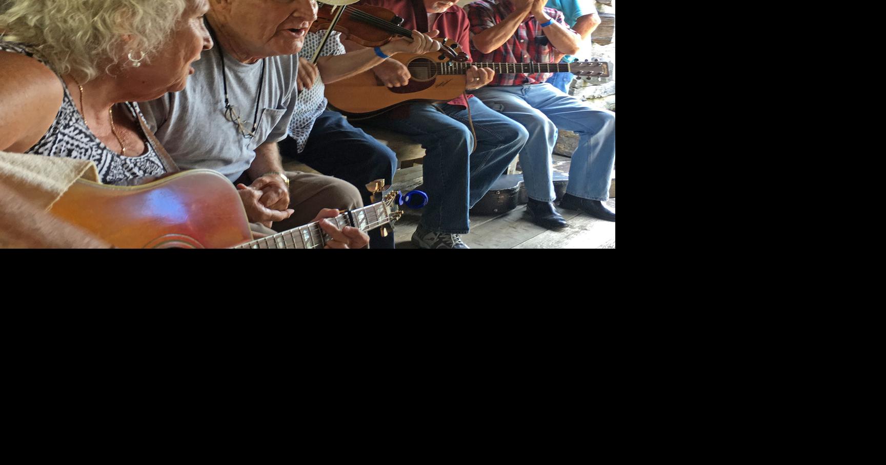 Jam sessions, flatfooting...: Music fills the air during Old Time and ...