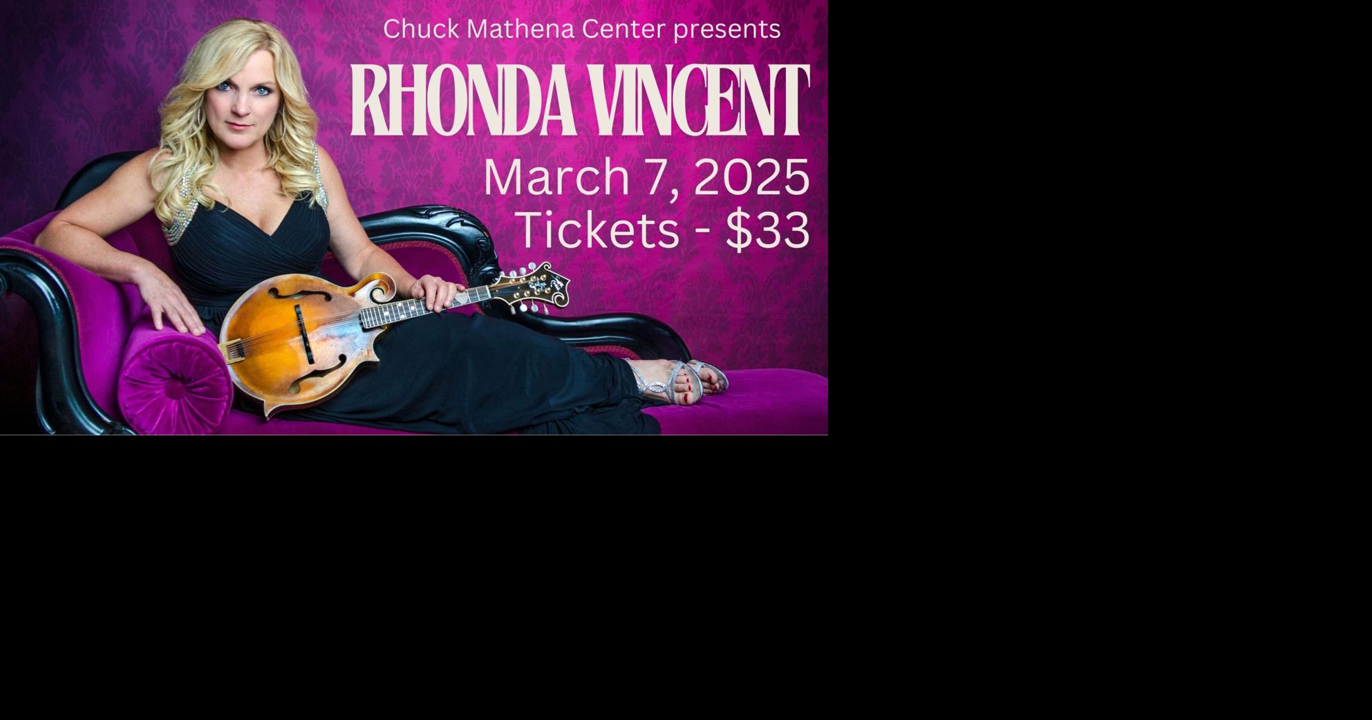 Rhonda Vincent to perform today at the Chuck Mathena Center in Princeton | News | bdtonline.com