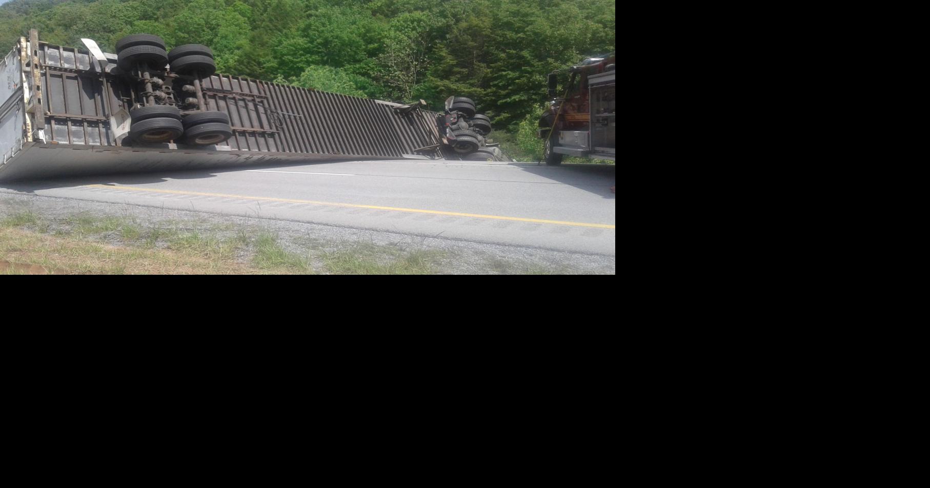 Tractor-trailer wreck backs up traffic through East River Mountain ...