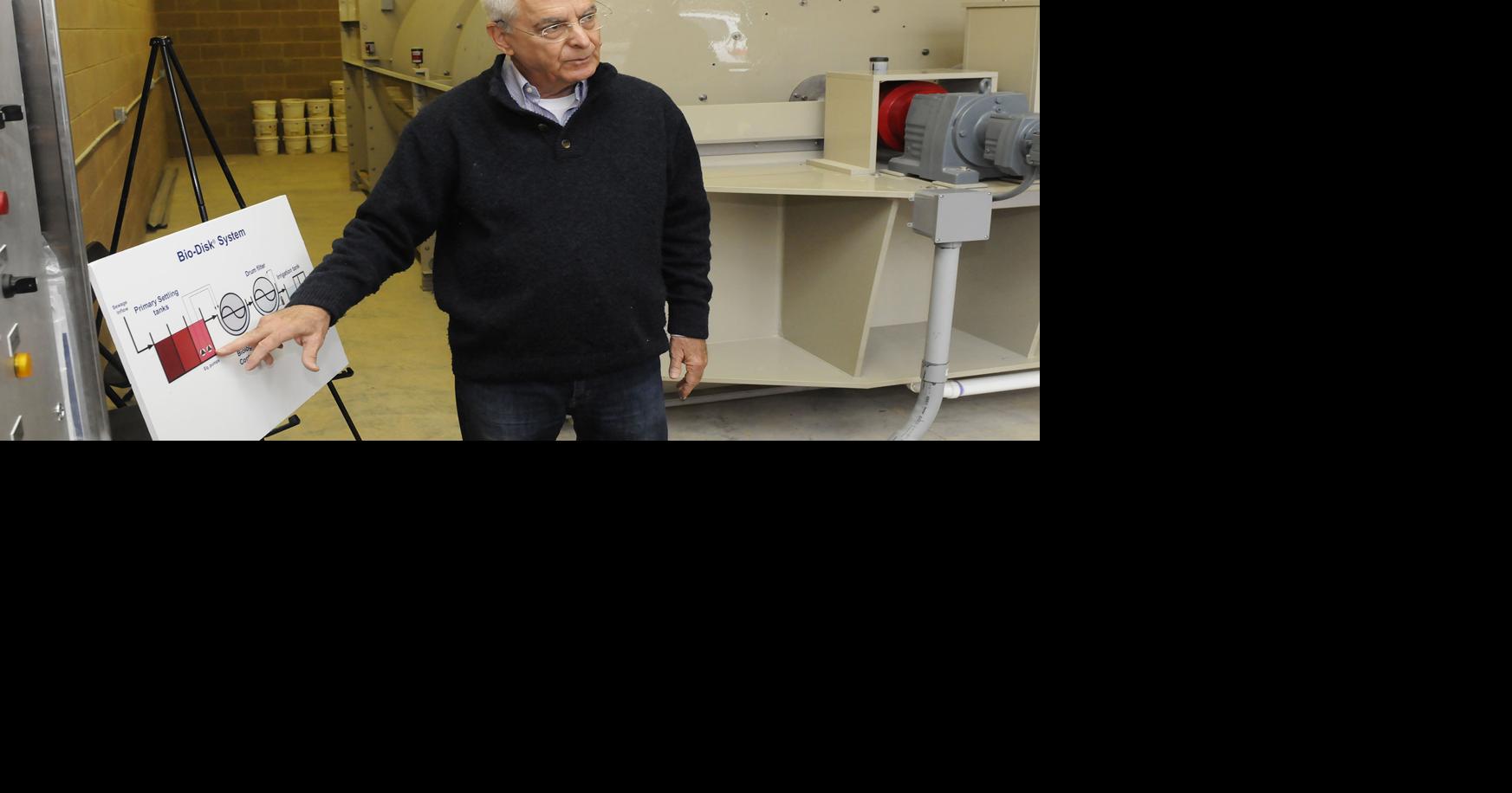 Purifying wastewater: Company unveils BioDisk sewage system in Cavitt’s ...