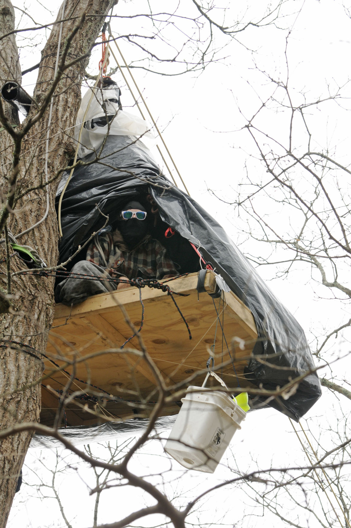 Slideshow: Tree Sitters on Peters Mountain in Monroe County | Gallery ...
