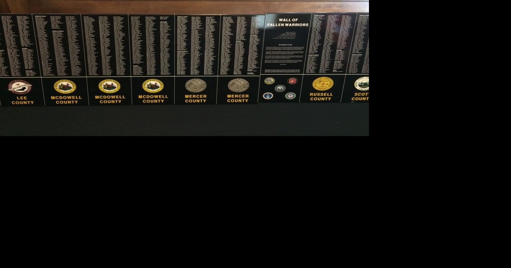 Wall of Fallen Warriors: Non-profit working to create portable memorial ...