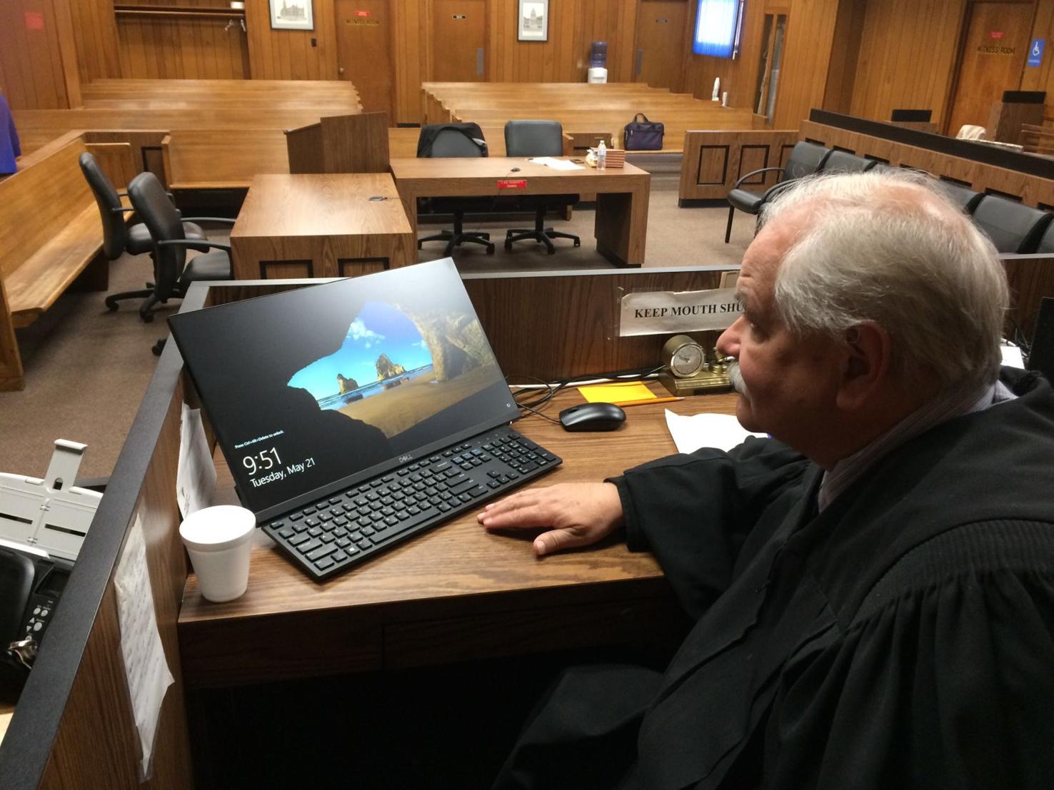McDowell judges get computerized records placed behind the bench | News ...