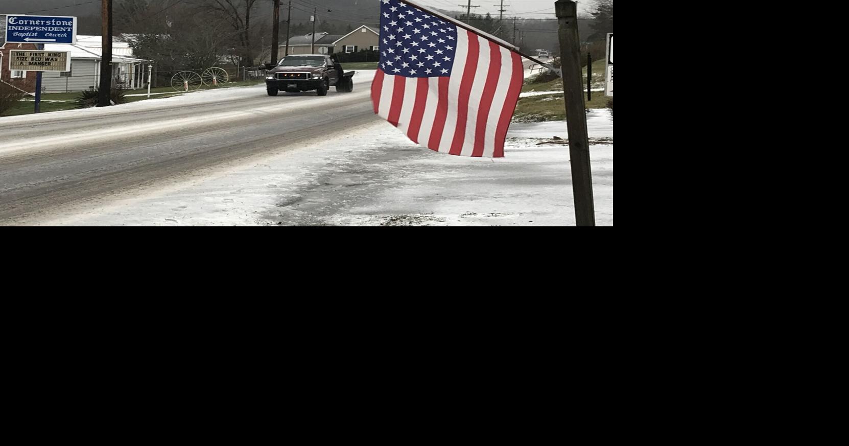 Messy winter mix covers area in sleet, freezing rain, snow | News ...